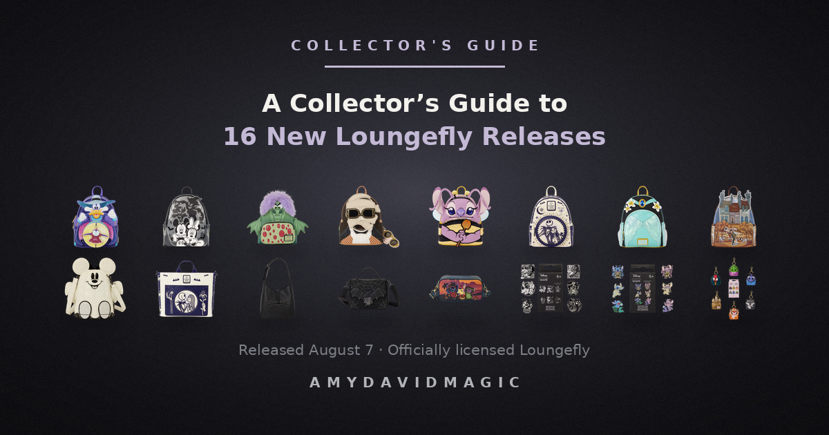 New Loungefly August 2026 Releases | Disney Halloween & More ...